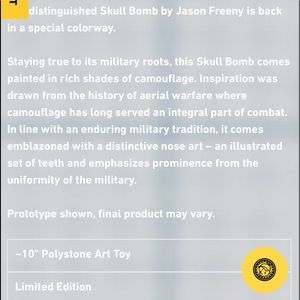 Mighty Jaxx | Accents | Skull Bomb Plus Limited Ntwrk Edition By Jason ...